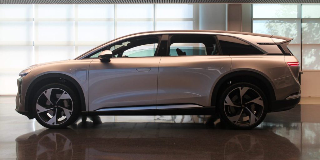 La startup EV Lucid a dévoilé son premier SUV – voir le Gravity, qui ...